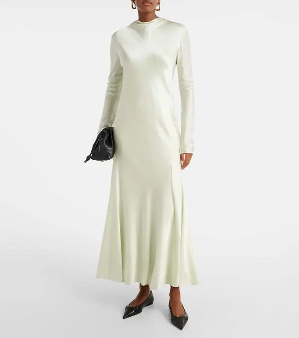 Tove Raquel Silk-blend Maxi Dress