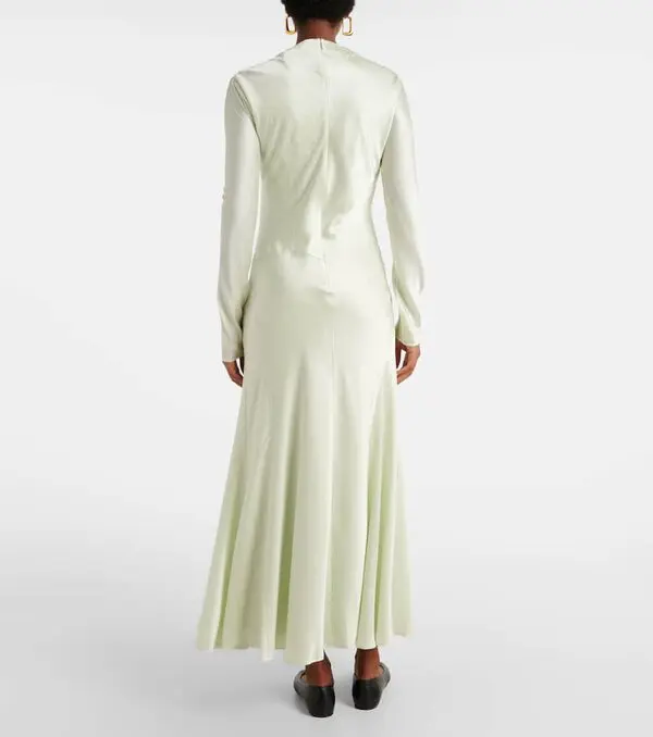 Tove Raquel Silk-blend Maxi Dress