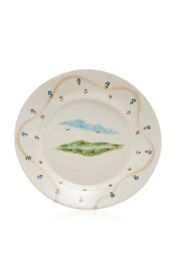 GOODS BY LAURA CHAUTIN Landscape Ceramic Dinner Plate