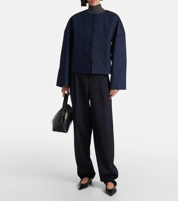 FFORME Dev Cropped Jacket - Blue