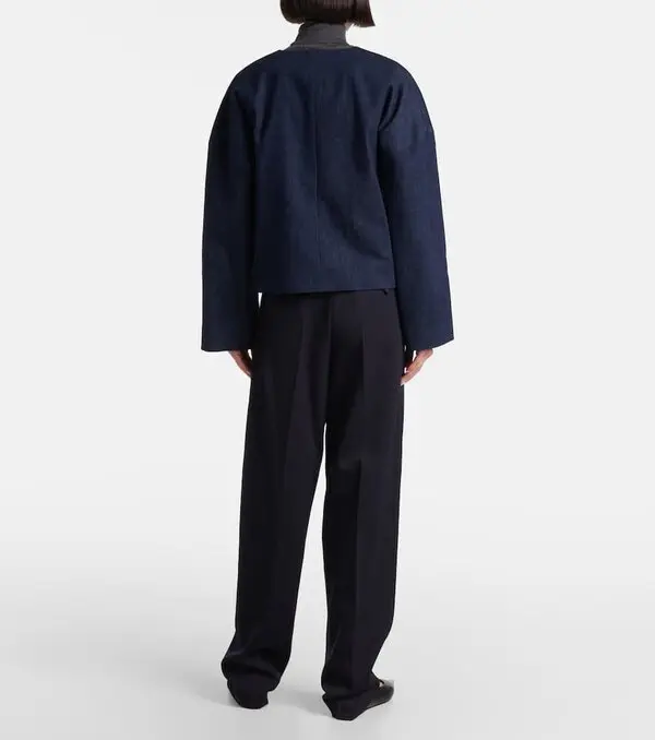 FFORME Dev Cropped Jacket - Blue