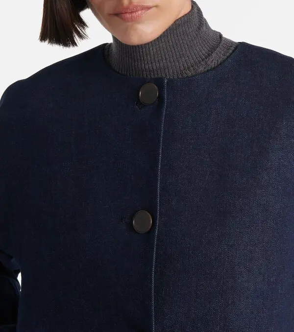 FFORME Dev Cropped Jacket - Blue