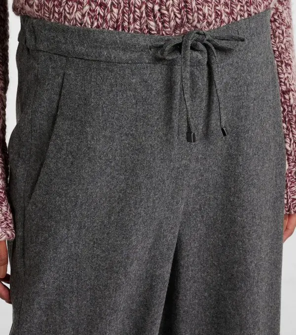 Max Mara Florida Straight Wool Pants