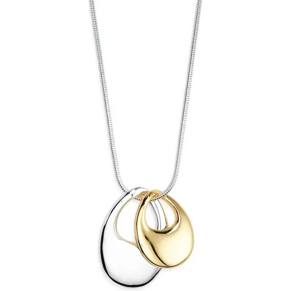 Nordstrom Link Pendant Necklace - Goldilver
