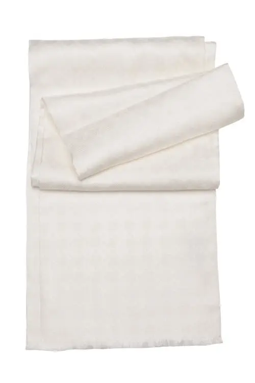 ELIZABETTA Verdisilk Opera Scarf For - White