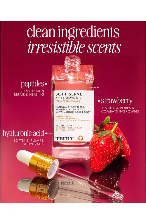 TRULY Soft Serve After Shave Oil
