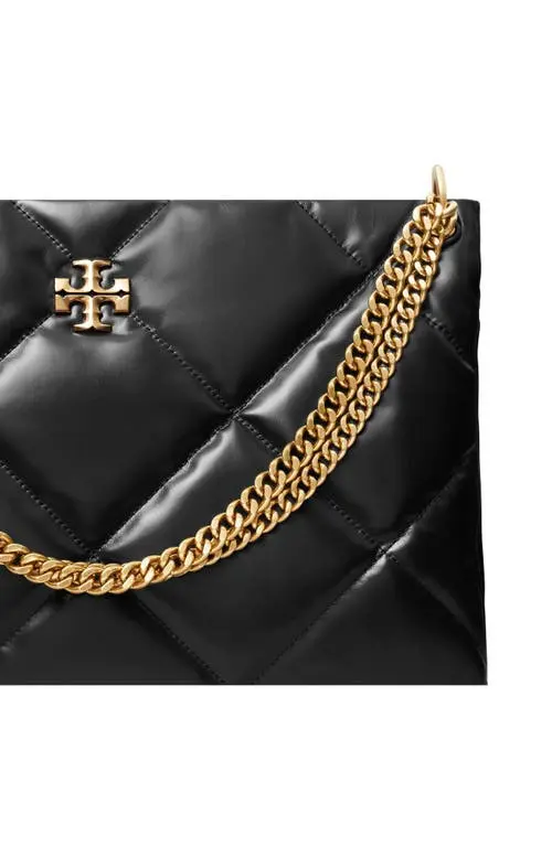 Tory Burch Kira Diamond Quilted Leather Hobo Bag