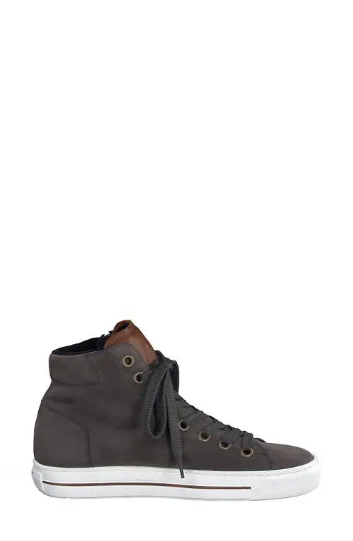 Paul Green Wells High-top Sneakers - Iron Cognac Combo