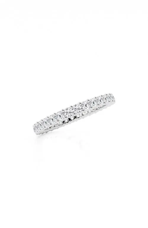 Badgley Mischka Round Cut Lab Created Diamond Infinity Ring 1.0 Ctw