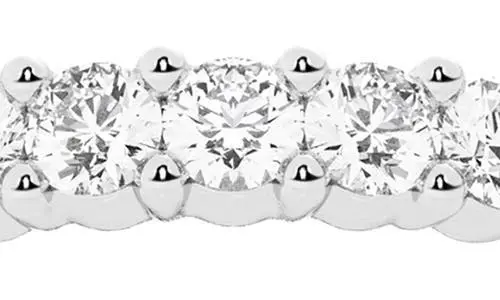 Badgley Mischka Round Cut Lab Created Diamond Infinity Ring 1.0 Ctw