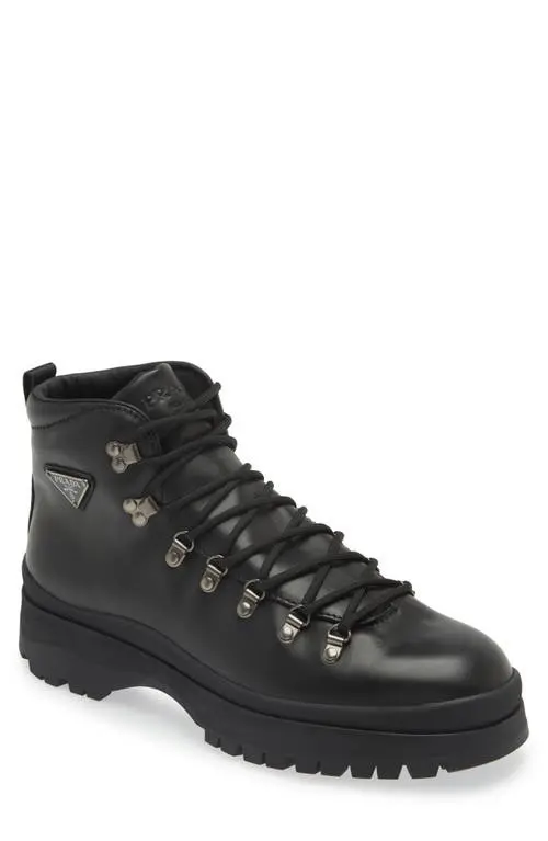 Prada Brixxen Hiking Boots - Nero