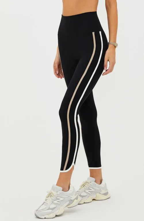 Beach Riot Nella Side Stripe Ankle Leggings