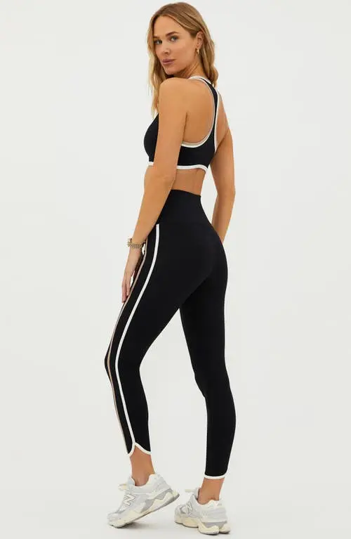 Beach Riot Nella Side Stripe Ankle Leggings