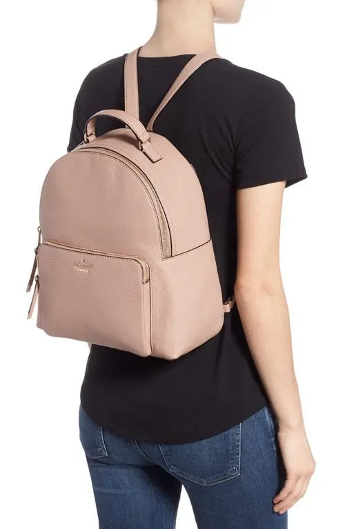 Kate Spade New York Jackson Street Large Keleigh Leather Backpack -  Z/Dnuginger Tea | Editorialist