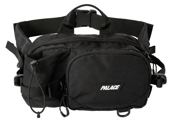 PALACE Cordura Rs Bottle Bun Bag - Black Graphite