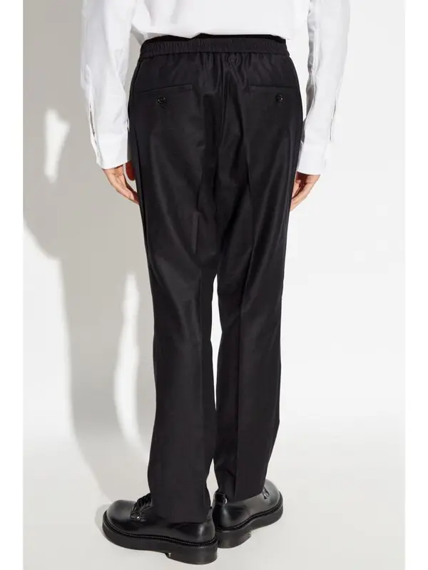 Ami Straight-leg Wool Trousers