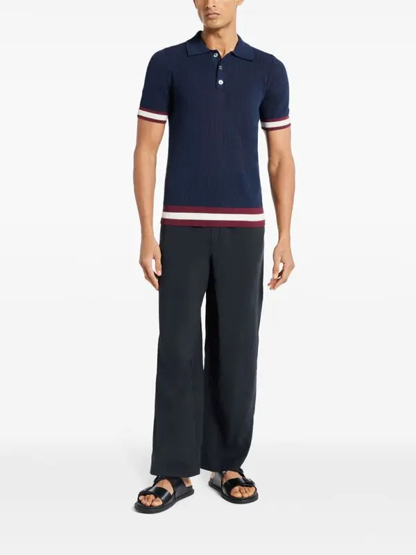 CHE Stripe-detailing Polo Shirt
