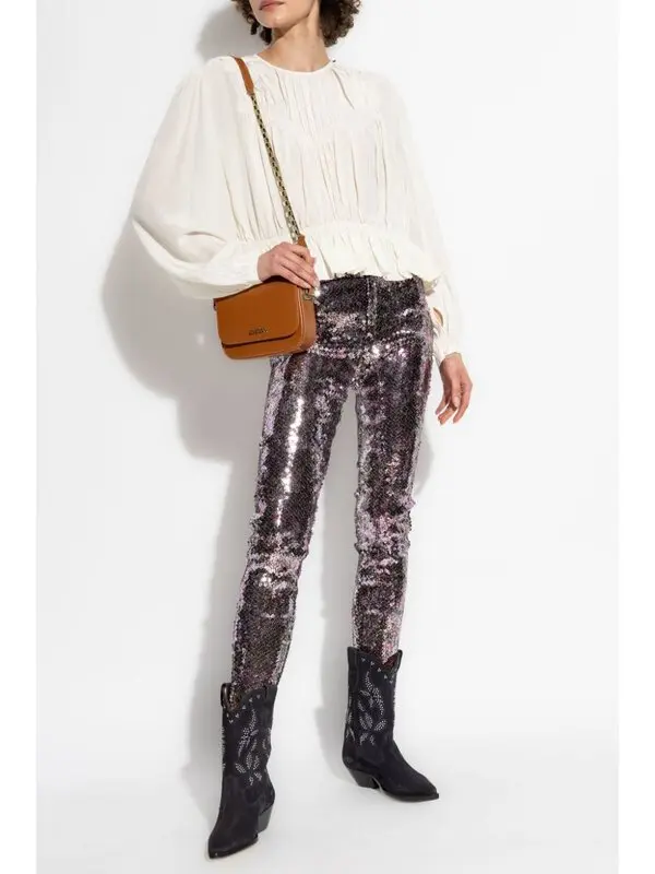 Isabel Marant Étoile Gelina Gathered Blouse
