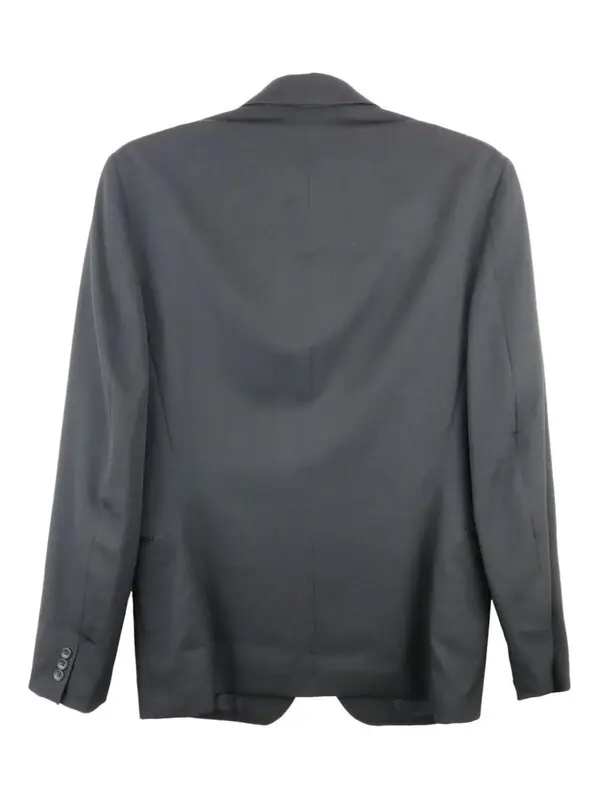 Yohji Yamamoto Single-breasted Wool Blazer