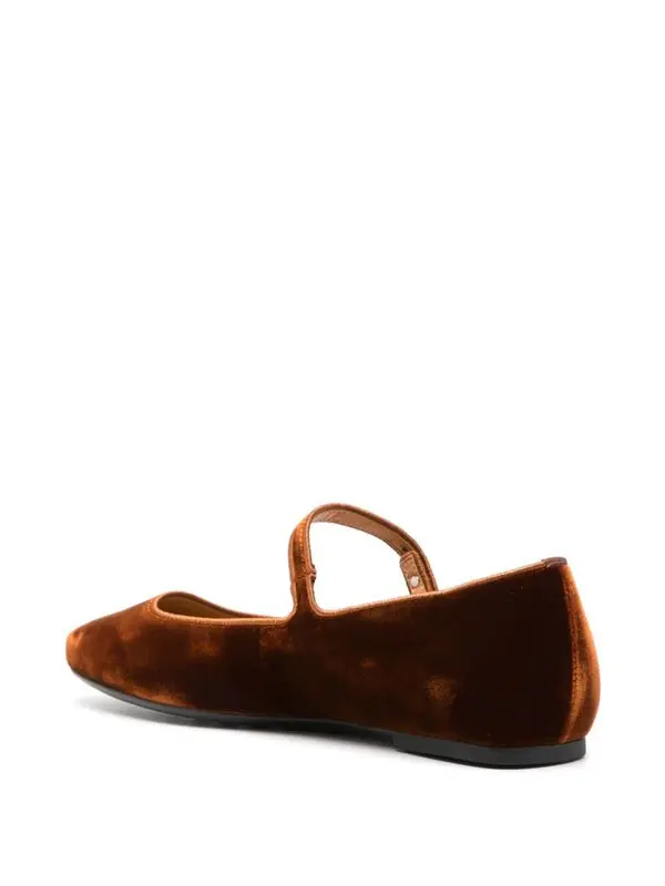 TOD'S Velour Ballerinas