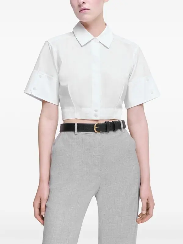 Simkhai Sabrina Shirt - White
