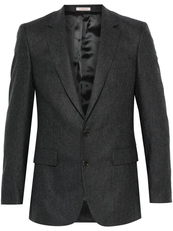 FURSAC Mélange-effect Blazer