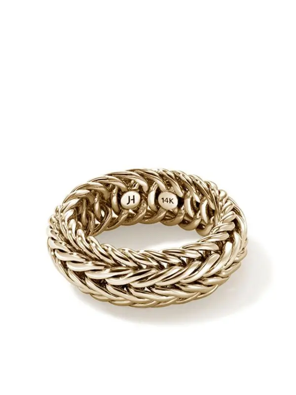 John Hardy 14kt Yellow Kami Ring - Gold