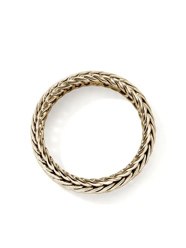 John Hardy 14kt Yellow Kami Chain Ring