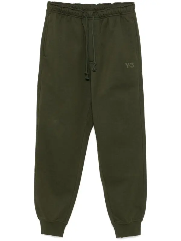 Y3 Cuff Track Pants - Green
