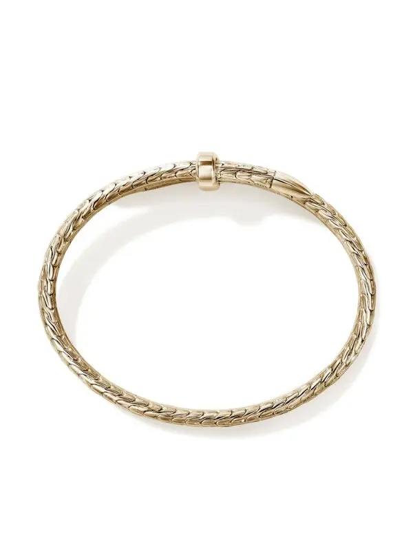 John Hardy 14kt Yellow Spear Flex Cuff Bracelet
