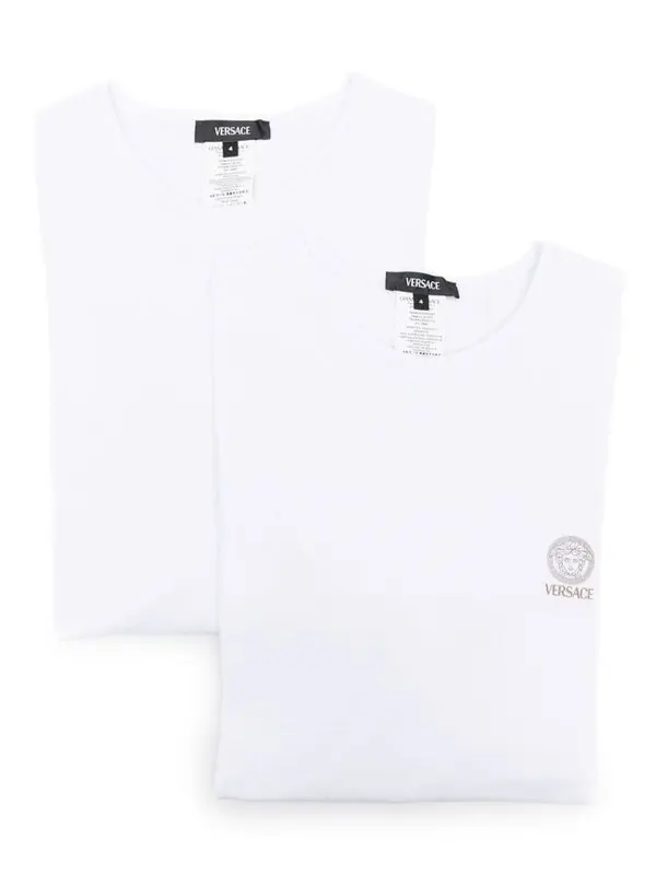 Versace Medusa Head-motif T-shirt - White