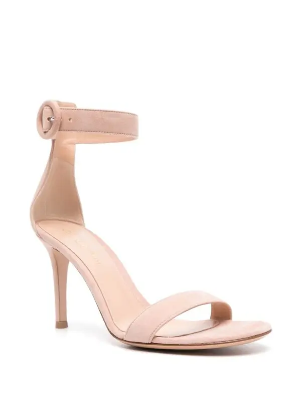 GIANVITO ROSSI 90mm Portofino Sandals - Neutrals