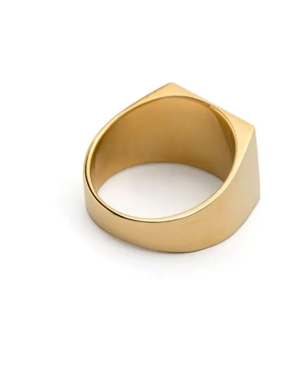 WOUTERS & HENDRIX Tone Signet Ring - Gold
