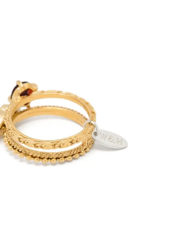 WOUTERS & HENDRIX Trick Or Treat Chapters Ring - Gold