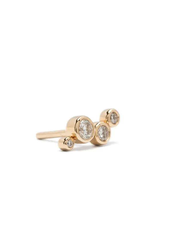 MARIA BLACK 14kt Yellow Audrey Stud Earring
