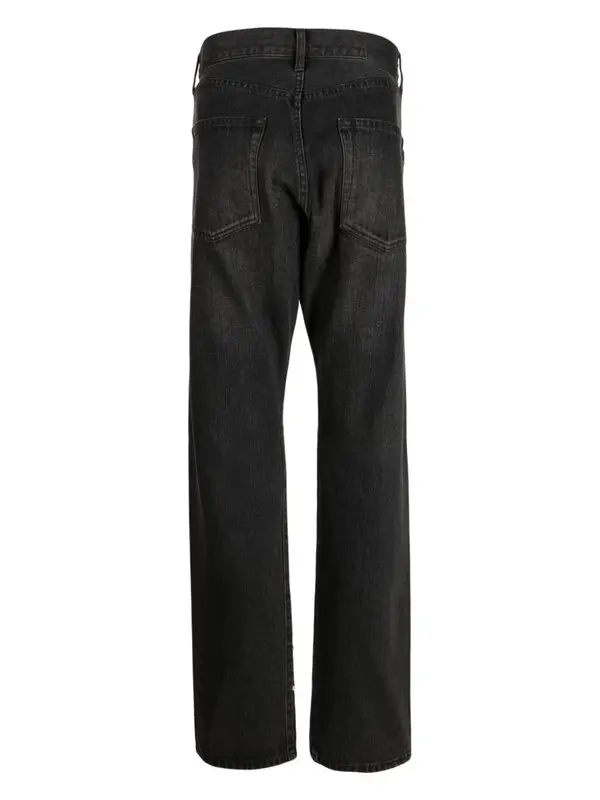 Undercover Bead-embellished Straight-leg Jeans - Black