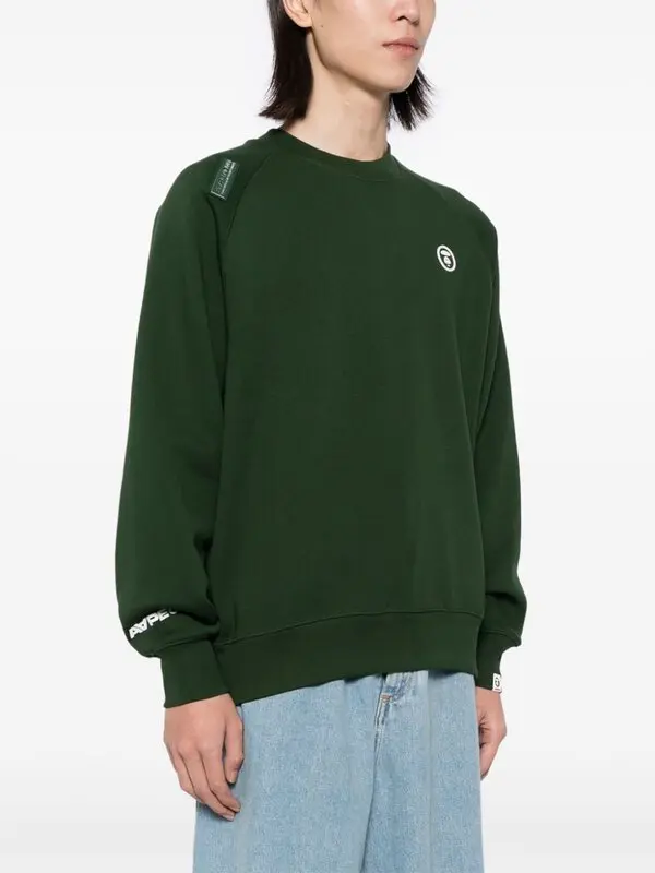 AAPE BY *A BATHING APE Logo Patch Sweatshirt