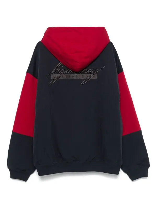 Martine Rose Quilted Zip-up Hoodie