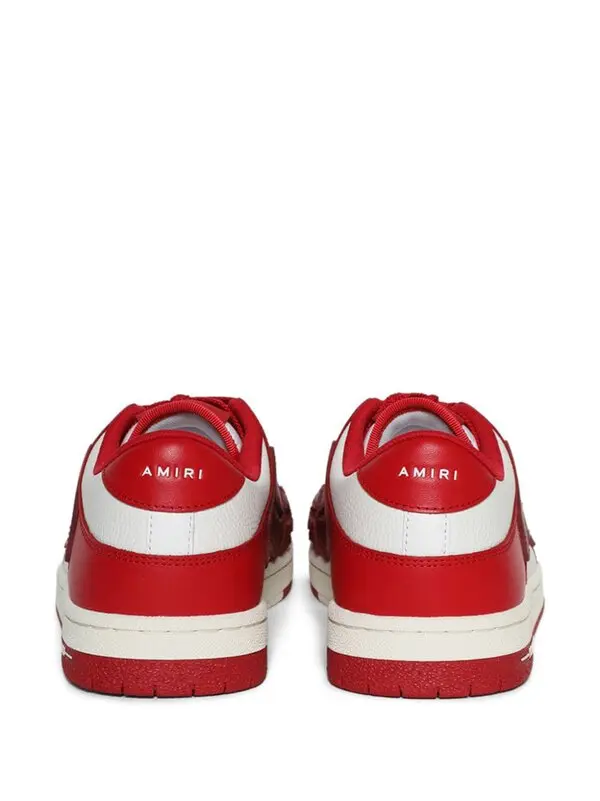 Amiri Skel Low Top Sneakers - Red