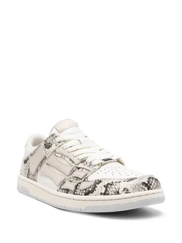 Amiri Snake Skel Sneakers - Neutrals