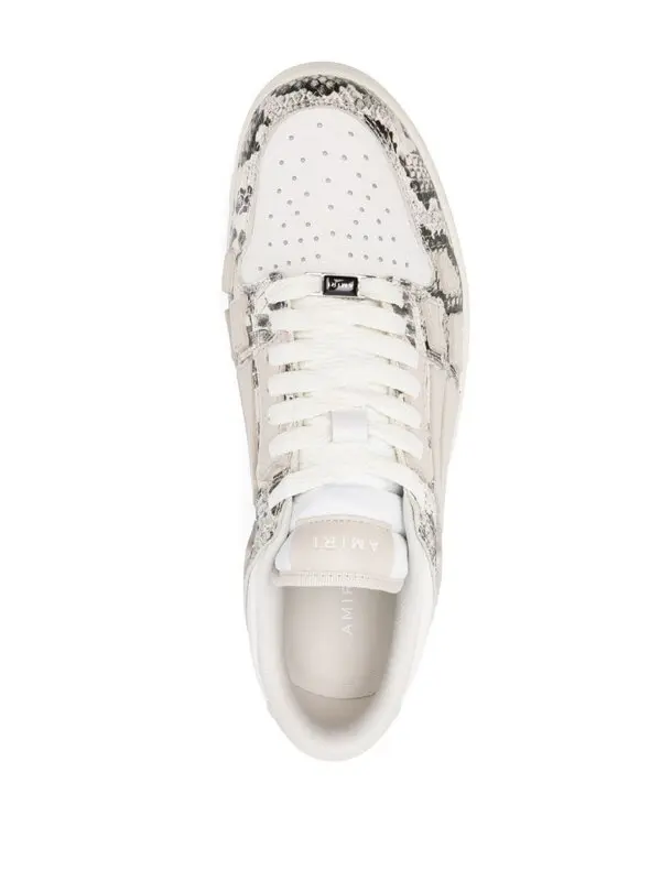 Amiri Snake Skel Sneakers - Neutrals