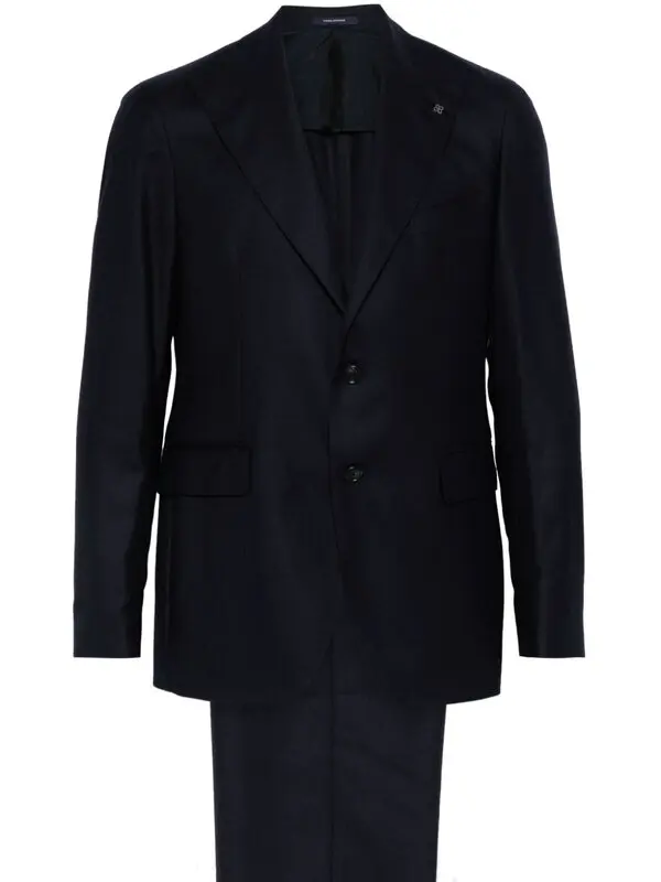 Tagliatore Virgin Wool Suit - Blue