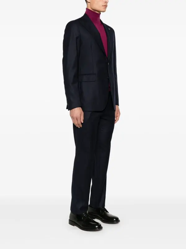 Tagliatore Virgin Wool Suit - Blue