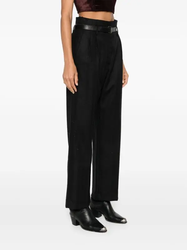 FORTE_FORTE Herringbone Tailored Trousers
