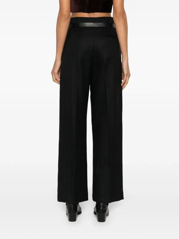 FORTE_FORTE Herringbone Tailored Trousers