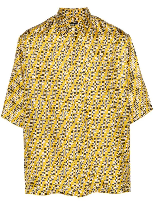 Fendi Ff-print Shirt