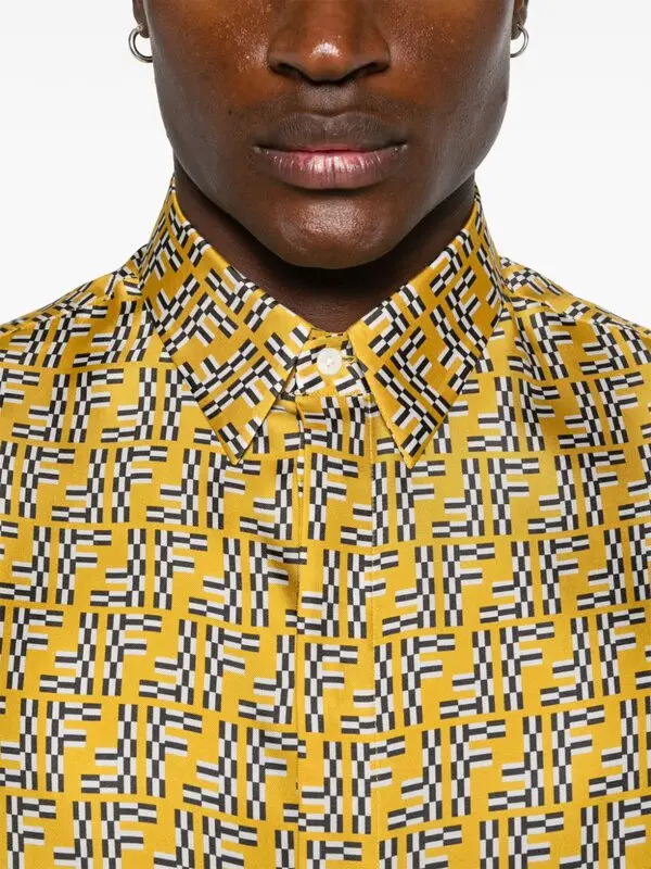 Fendi Ff-print Shirt