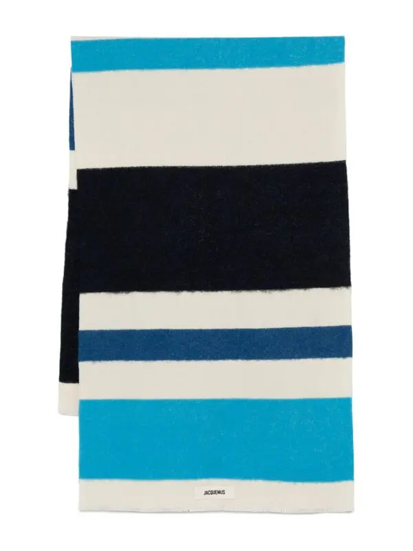 Jacquemus L'echarpe Arazzo Scarf - Blue