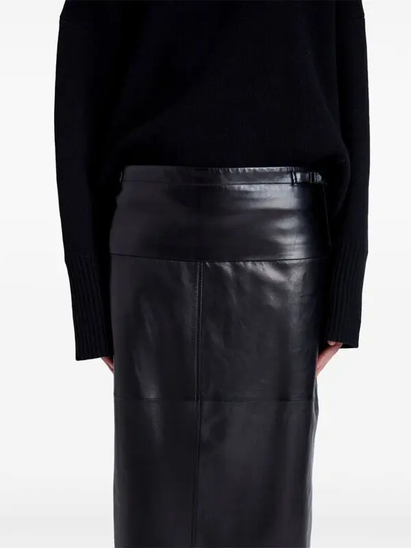 Proenza Schouler Adriana Leather Skirt