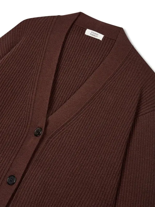 STUDIO TOMBOY V-neck Oversized Cardigan